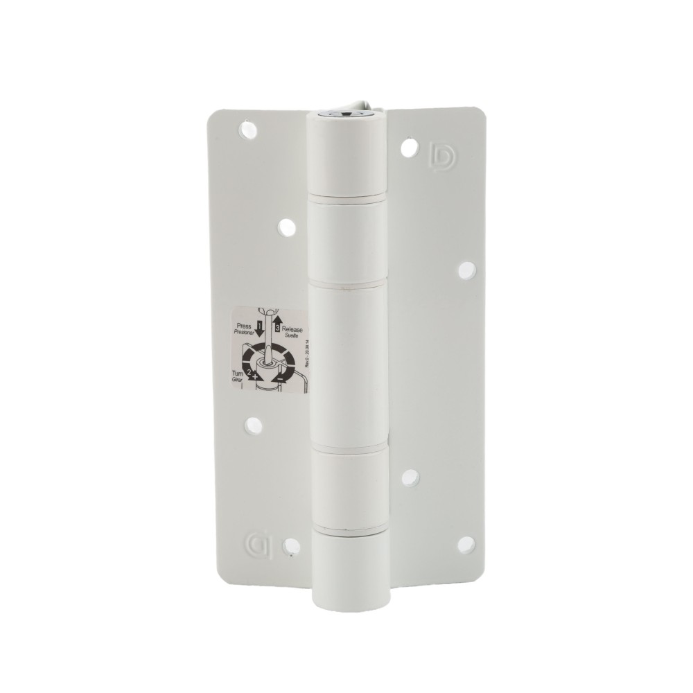D&D KwikFit Adjustable Self-Closing Aluminum Gate Hinge for All Swing ...
