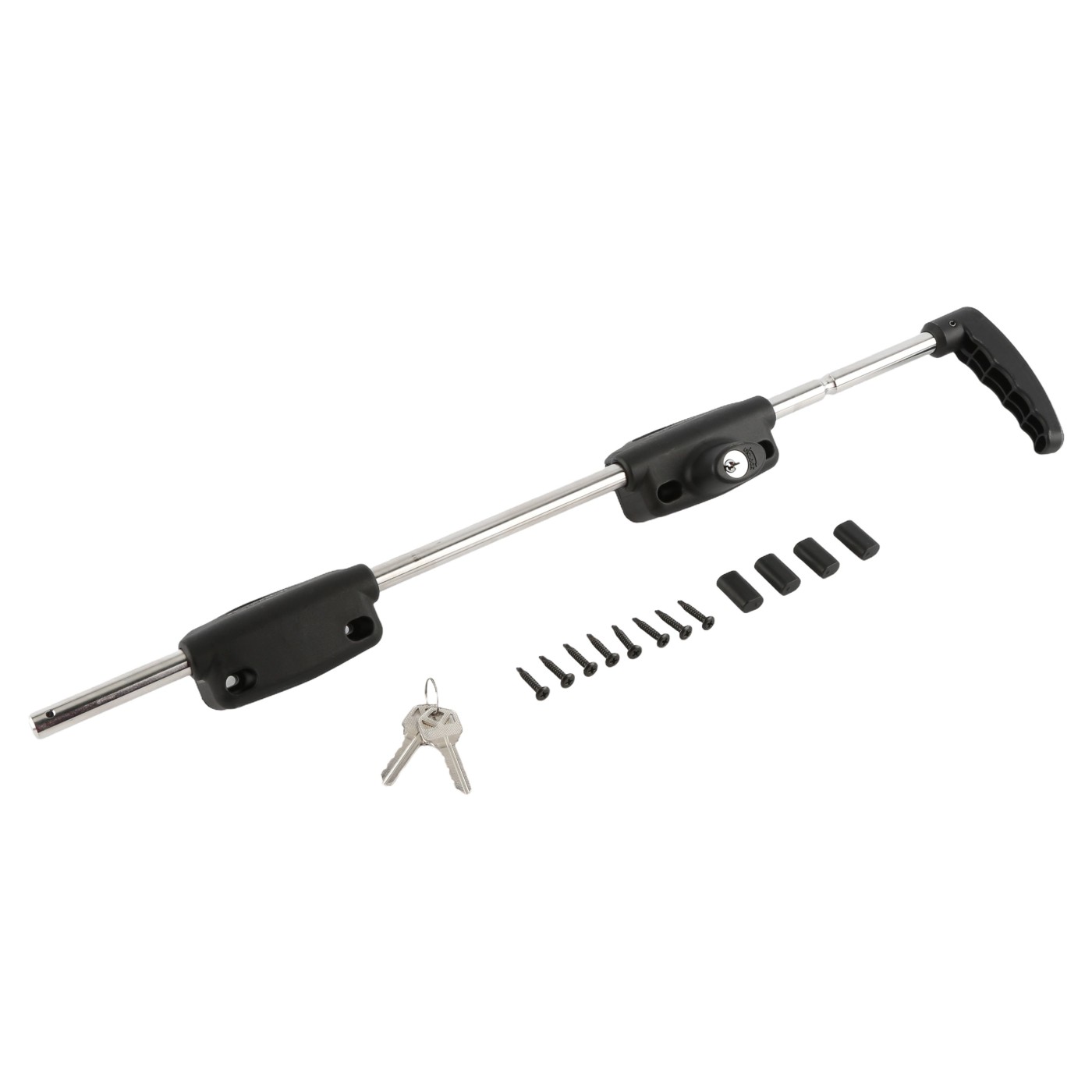 D&D Lokkbolt 24" Key Lockable Premium Powder-Coated Stainless Steel ...