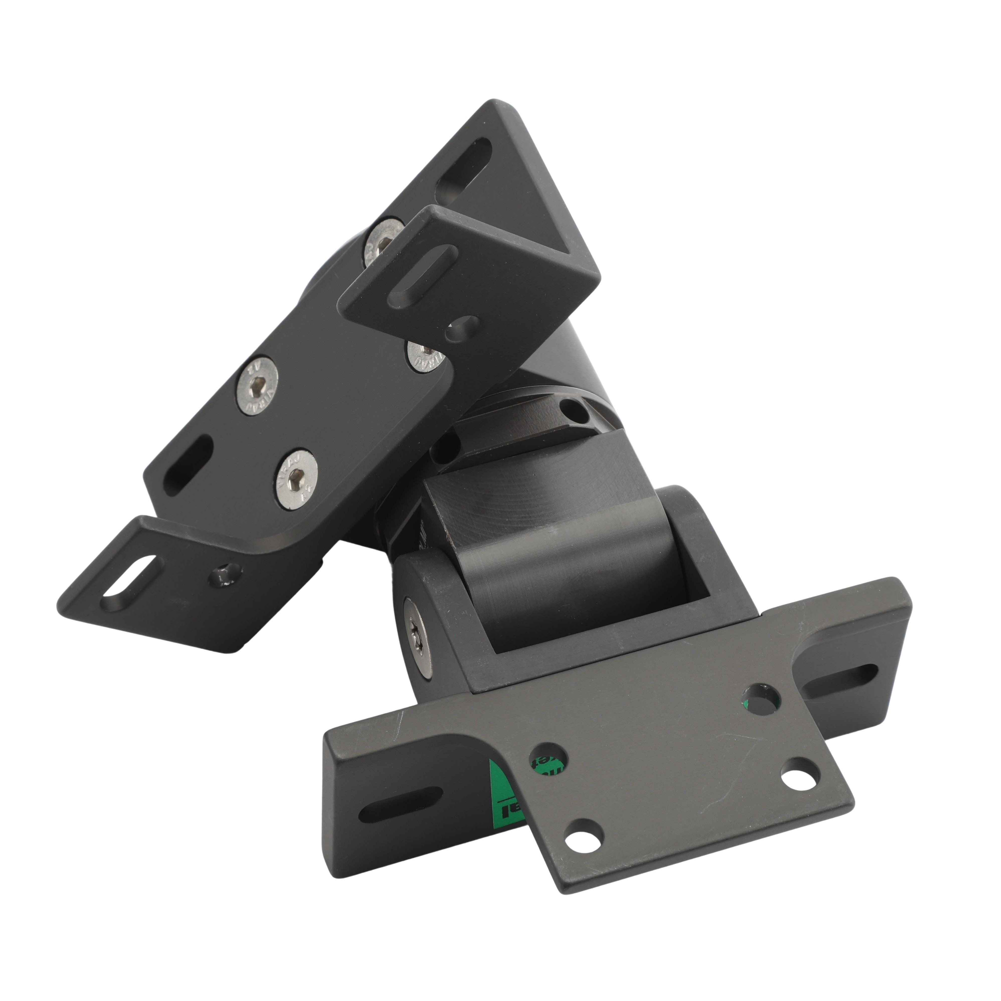 D&D SureClose ReadyFit Flush Mount Heavy Duty Gate Hinge With Aluminum ...