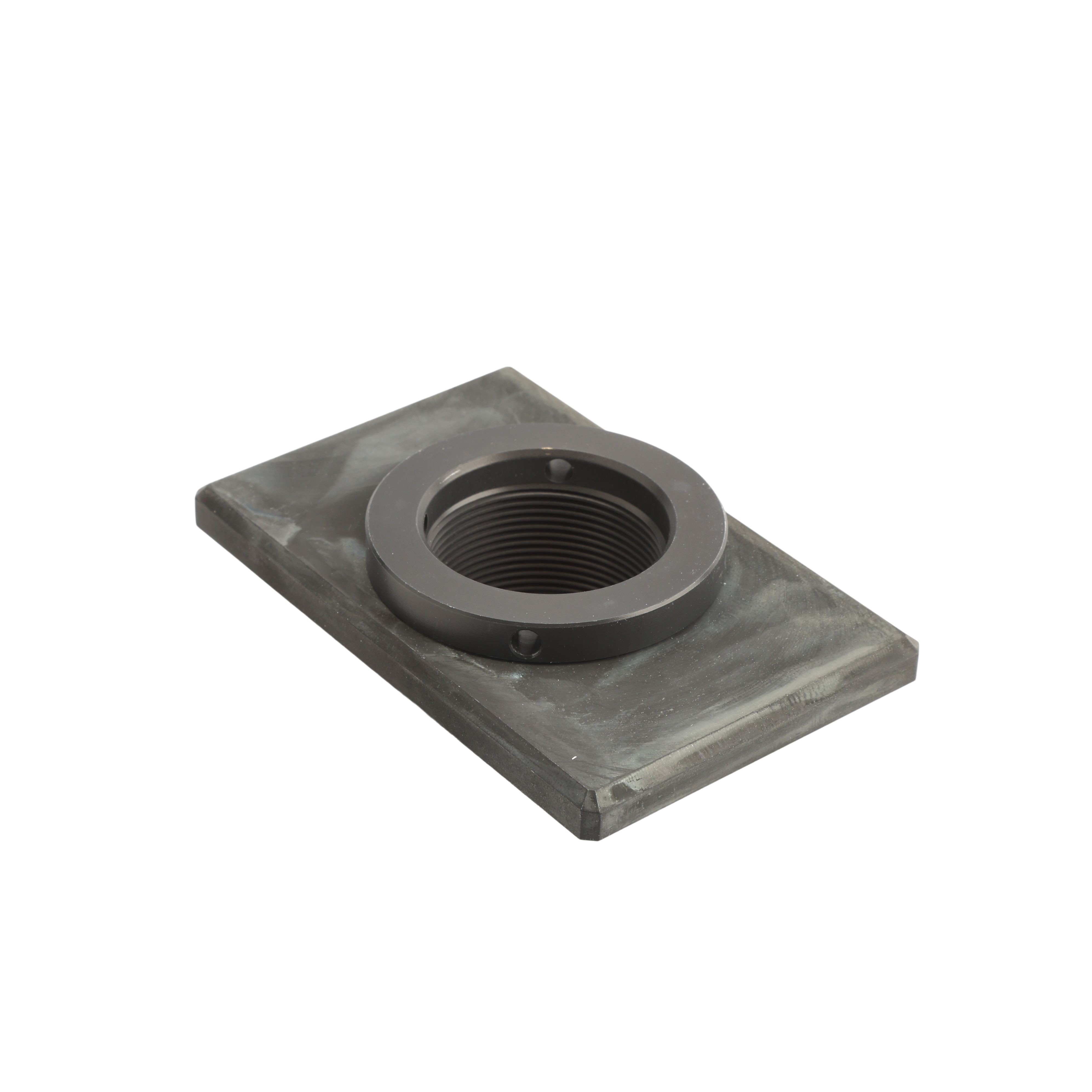D&D Post Mounting Bracket - Steel Center Mount Weld-On - 7526 | Gate ...