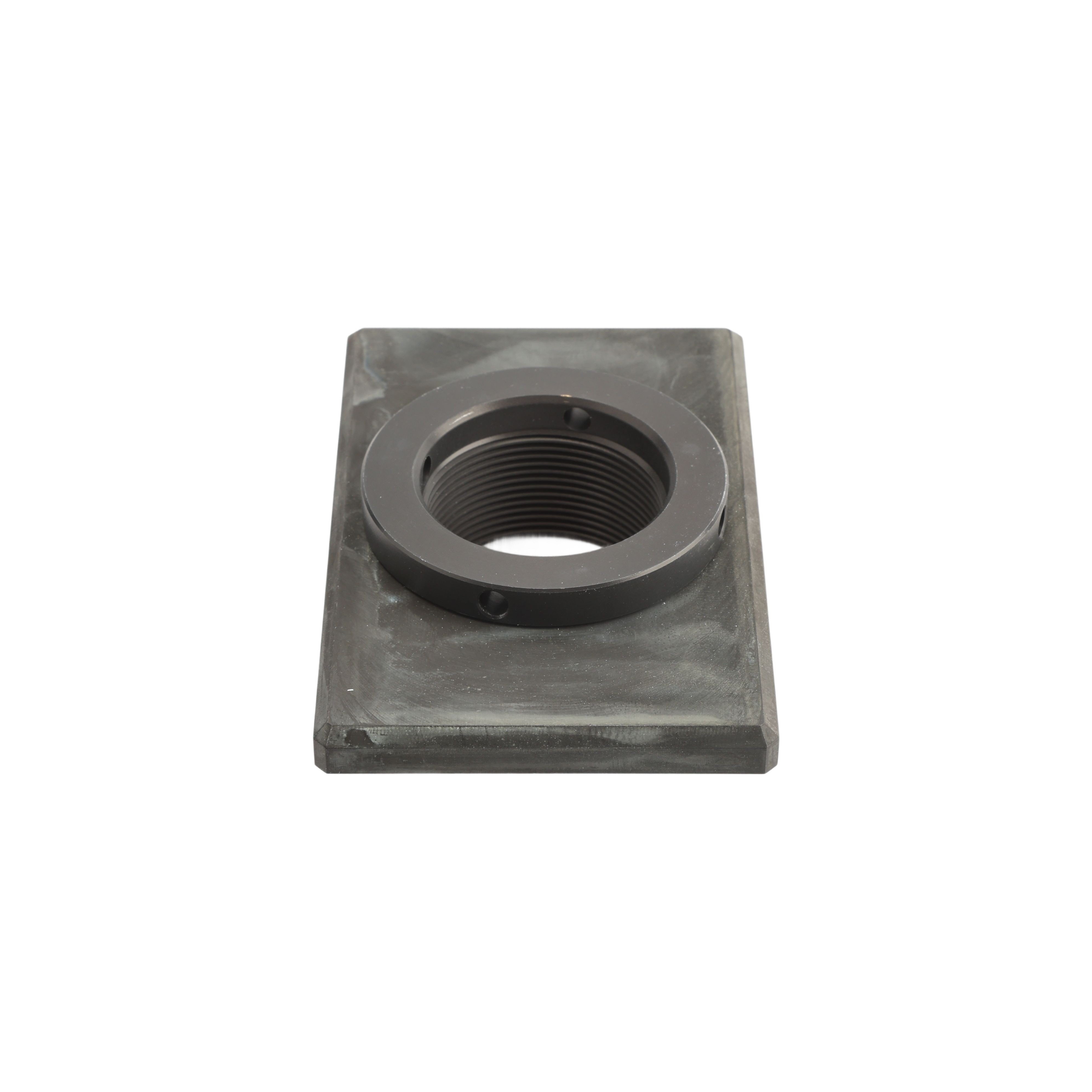 D&D Post Mounting Bracket - Steel Center Mount Weld-On - 7526 | Gate ...