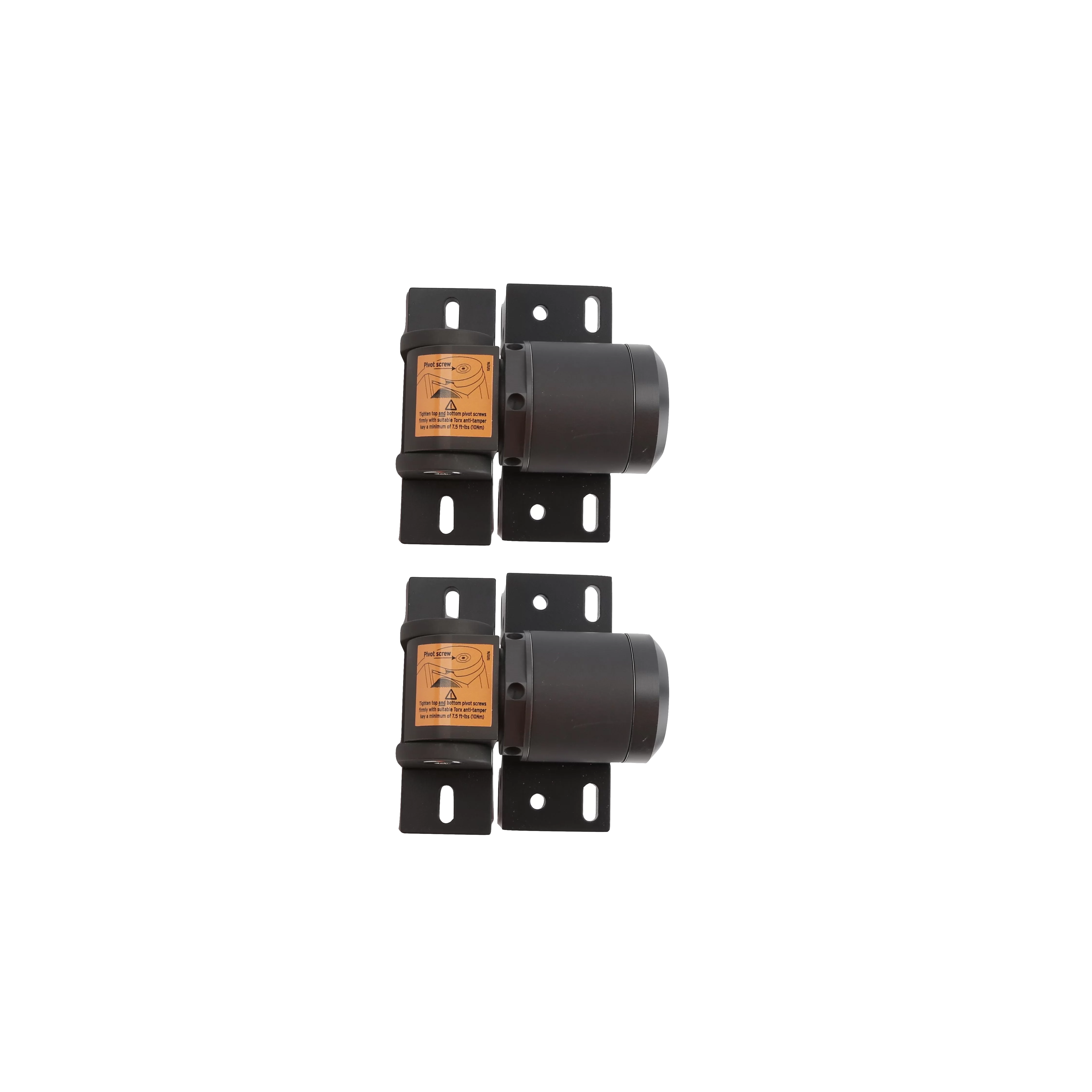 D&D Kit SureClose 178 Degrees Flush Mount Heavy-Duty Gate Hinges w ...