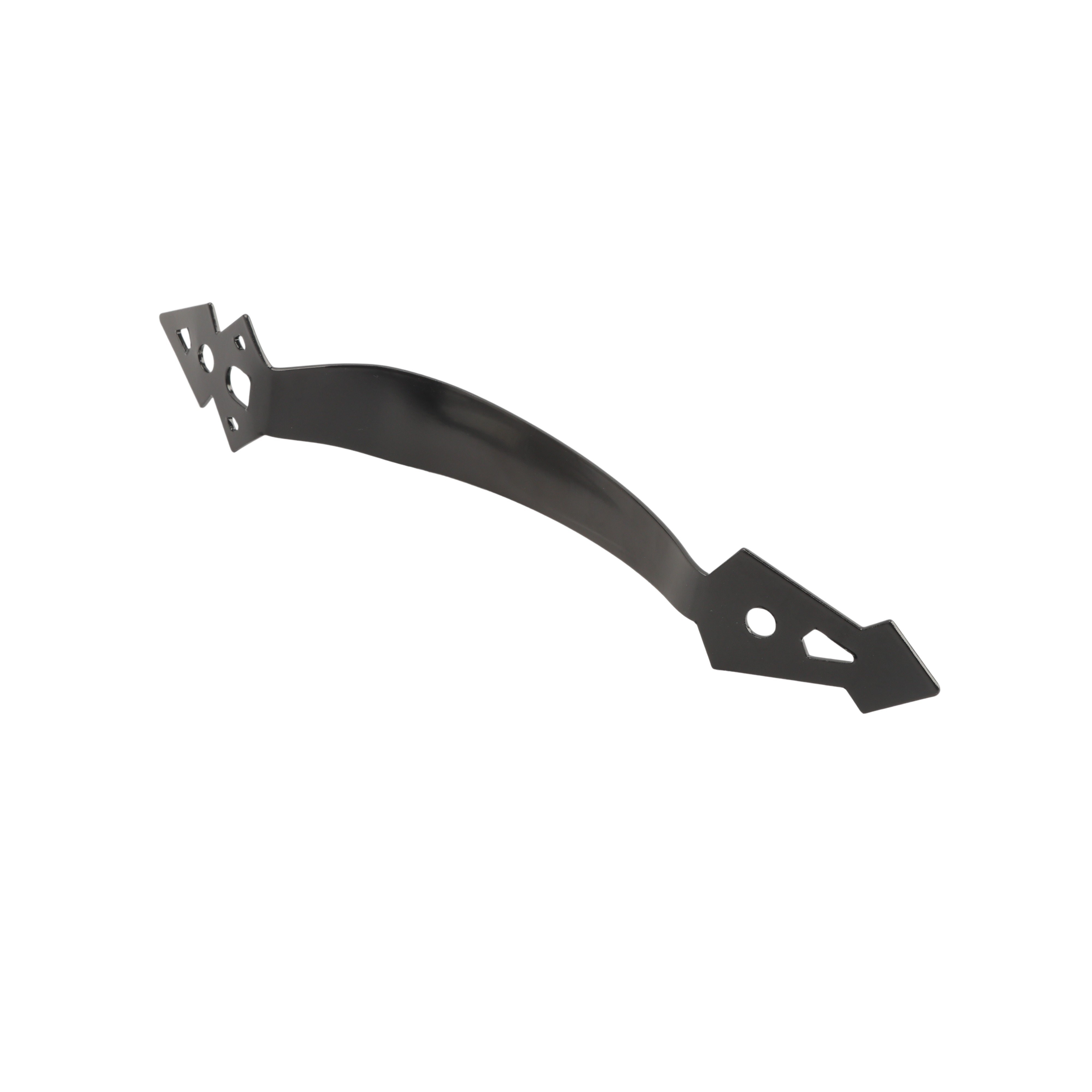 D&D Contemporary Post Latch Kit - Post Latch, 8" Heavy Duty Strap Hinge ...