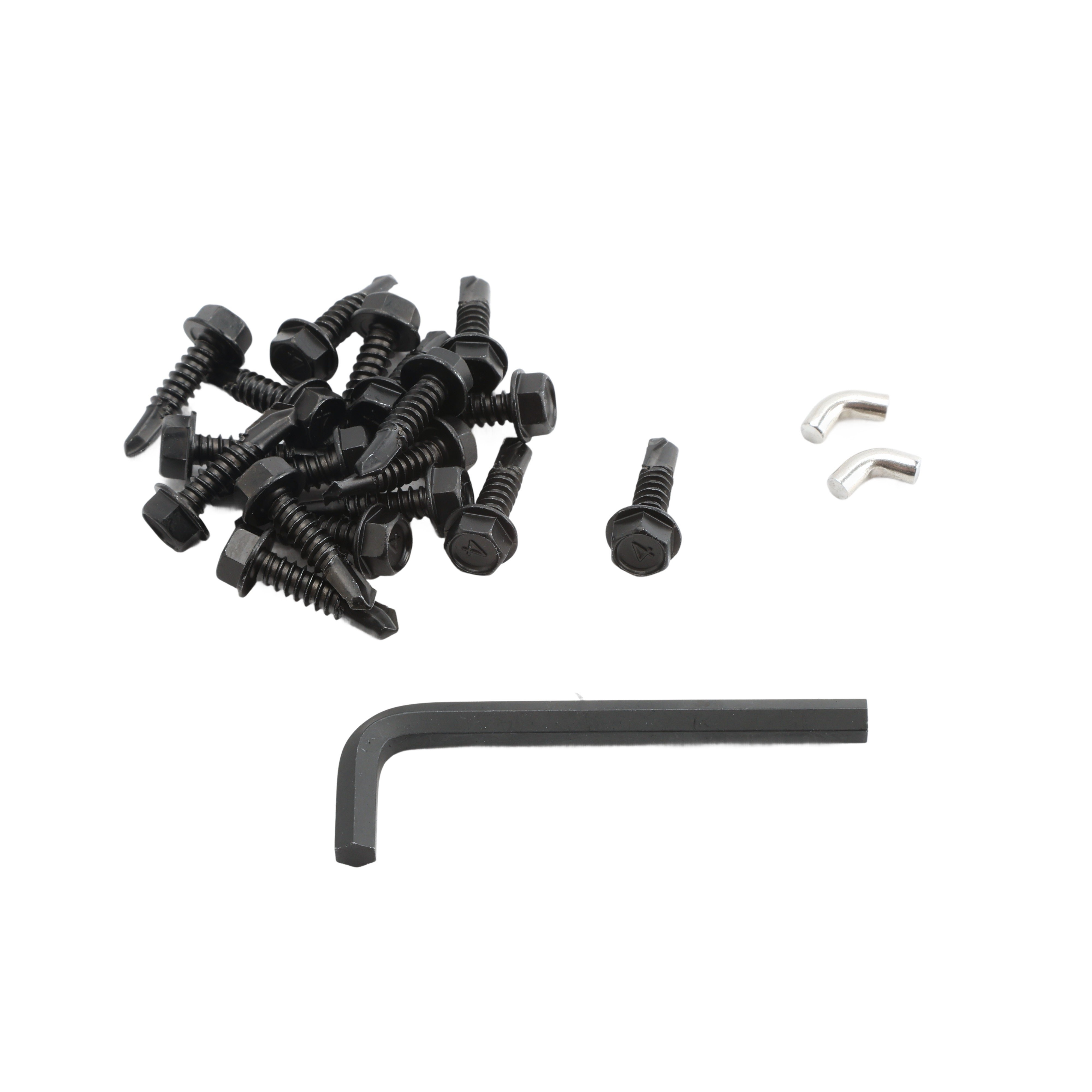 D&D Powder-Coated Stainless Steel, Self-Closing, Adjustable, Narrow to ...