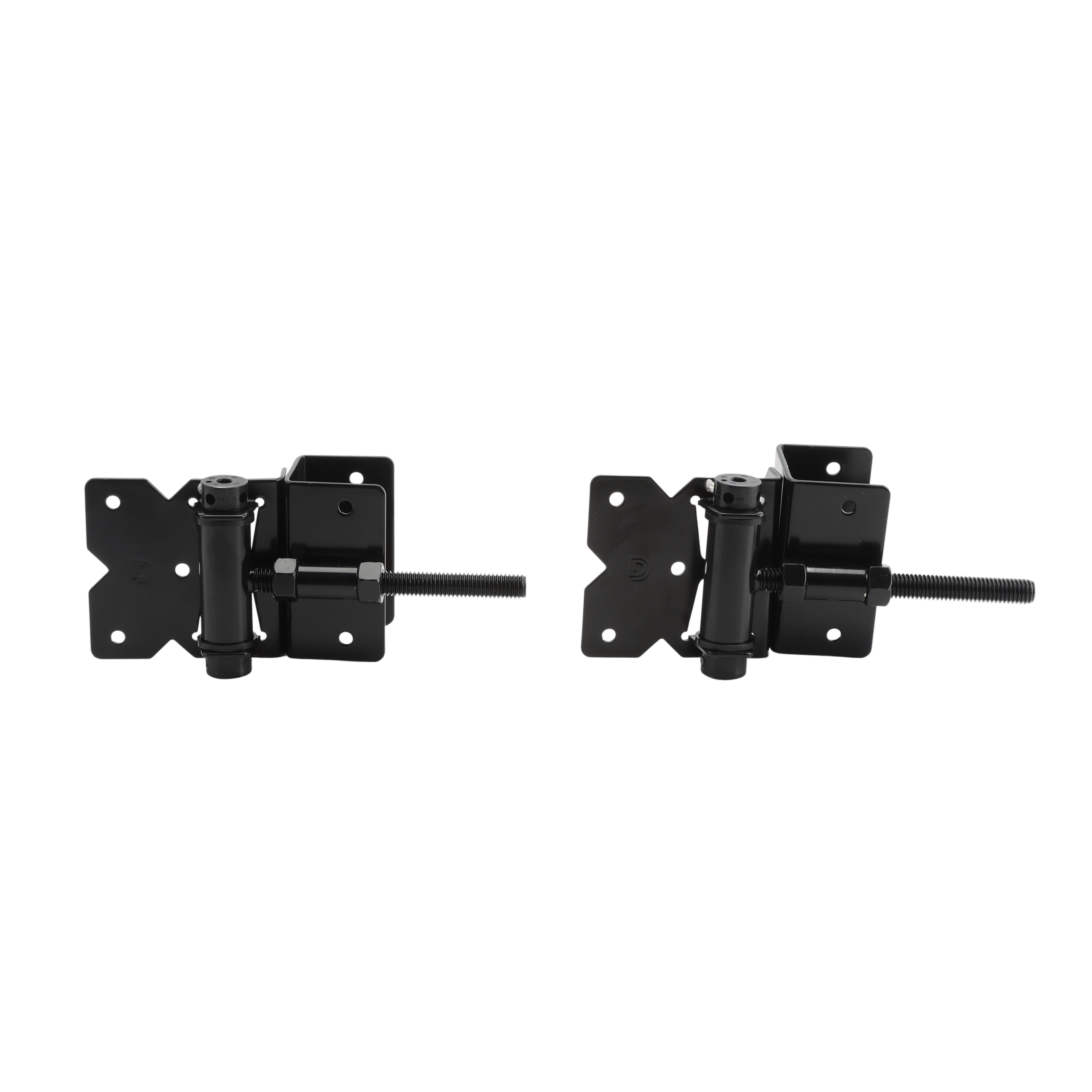 D&D Powder-Coated Stainless Steel, Self-Closing, Adjustable, Narrow to ...