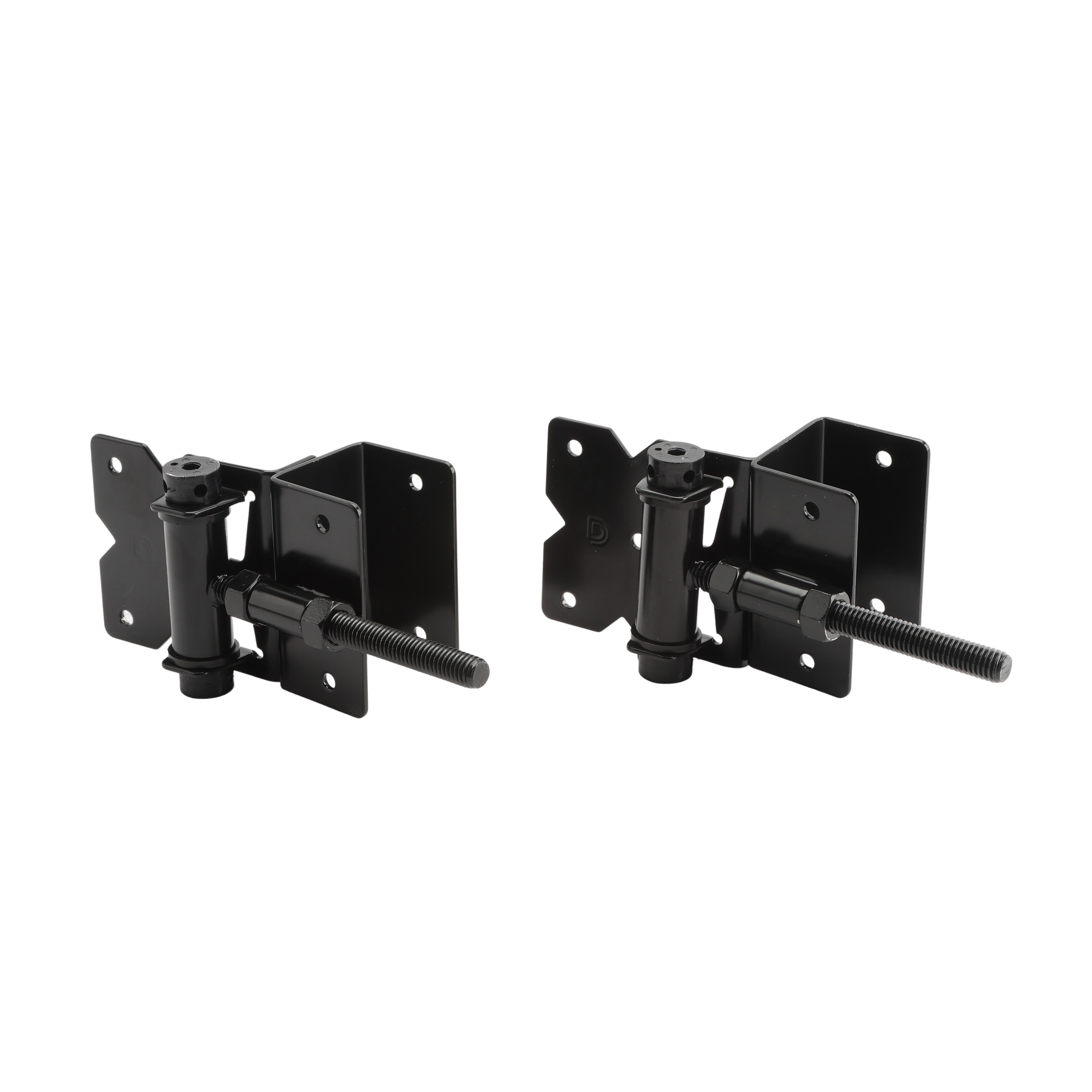 D&D Powder-Coated Stainless Steel, Self-Closing, Adjustable, Narrow to ...
