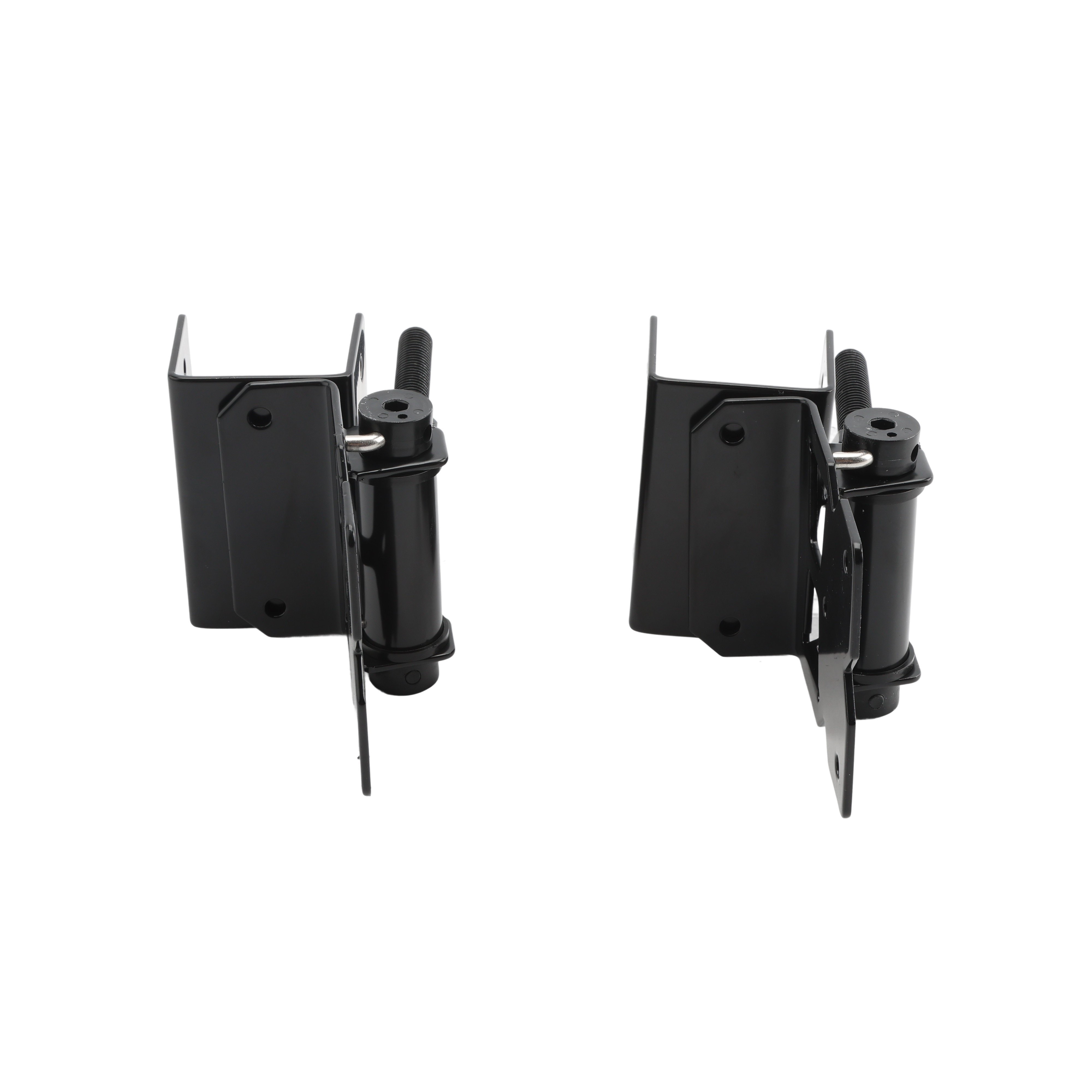 D&D Powder-Coated Stainless Steel, Self-Closing, Adjustable, Narrow to ...