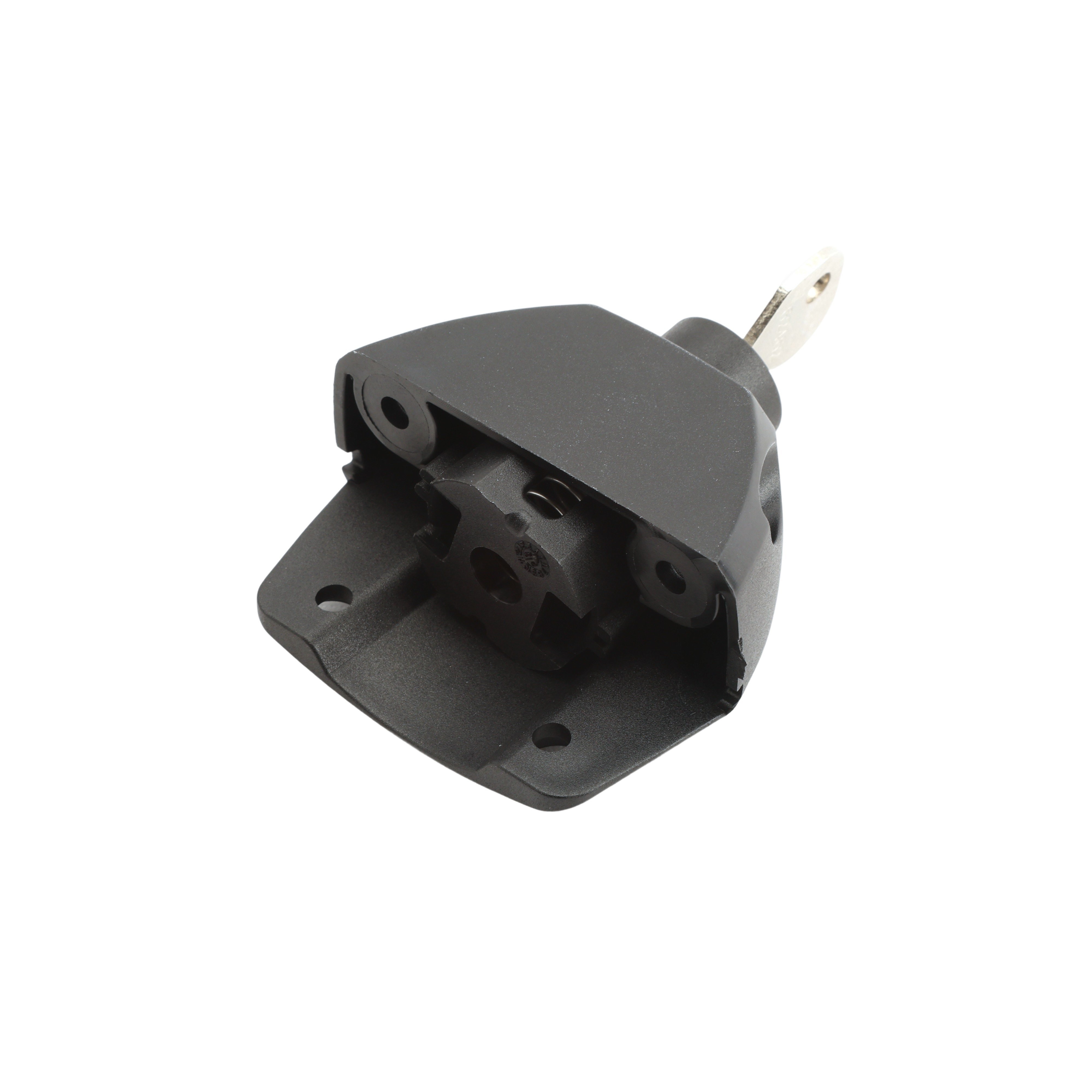 D&D LokkLatch Lockable Push-Button External Access Button (Black ...